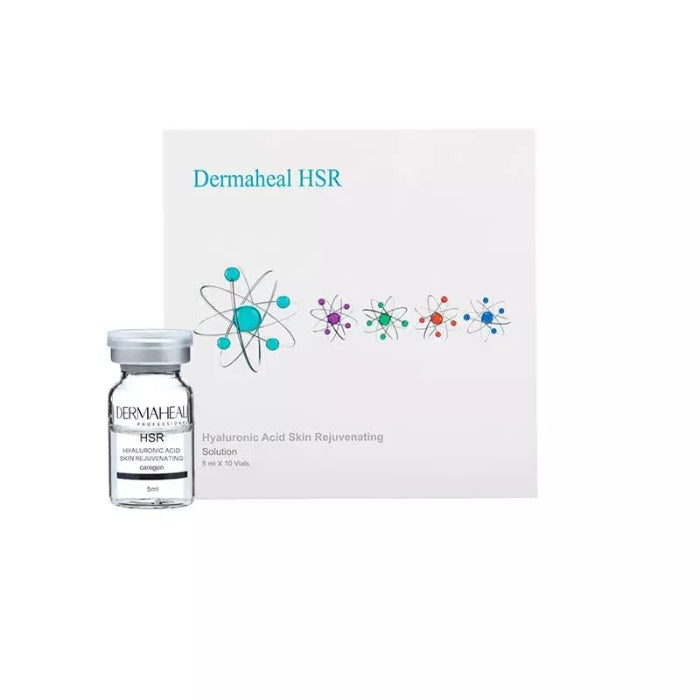 Dermaheal HSR Hyaluronic acid skin rejuvenation solution (10 vials ...