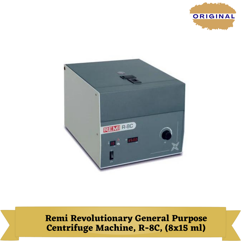 Remi Revolutionary General Purpose Centrifuge Machine, R-8C, 8x15 ml